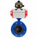 Затвор DN.ru GGG40-304-EPDM-2W-F-H Ду200 Ру16, с пн. прив. DN.ru DA-140 и БКВ DN...