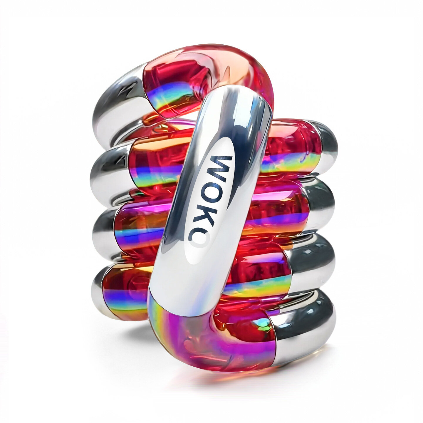 WOKO Twisty Fun Игрушка с изменением температуры Танго для снятия стресса Плюшевая игрушка с изменением цвета Подарок на день рождения