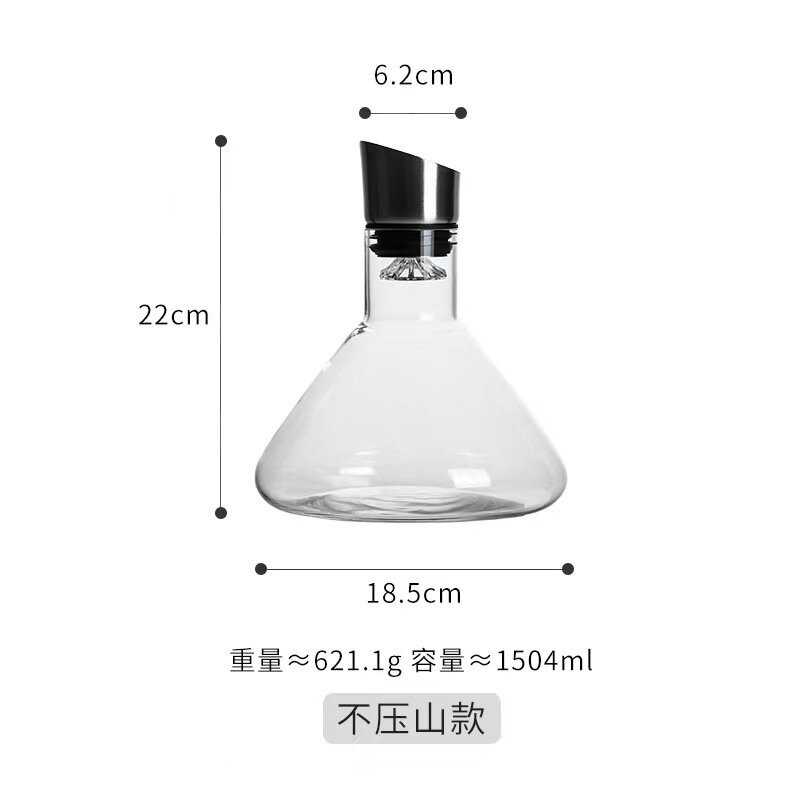 Креативный легкий люкс, декантер для вина с водопадом, стеклянный кувшин для вина, интернет-знаменитость, быстрый фильтр, разделитель для вина
