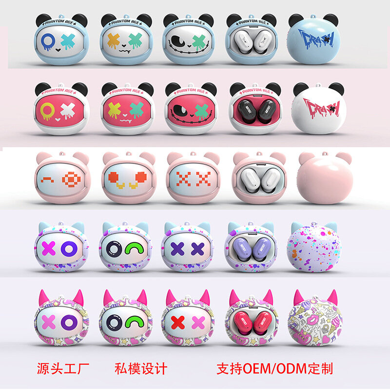 2025 Новые вращающиеся наушники с изменяющимся лицом, внутриканальные Bluetooth наушники, сверхдолгое время работы от батареи, шумоподавление, игровые наушники, национальный тренд, оптовая продажа