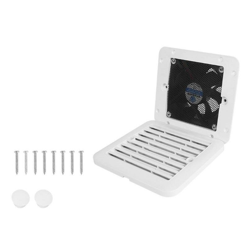 Вентилятор боковой для прицепа лодки 12 В, Белый