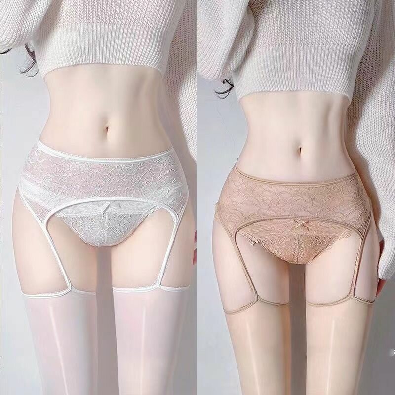 【 17k человек в избранное】Острые кружевные однотонные чулки с подвязками, стиль чистого желания, высокие чулки без снятия, тонкие, устойчивые к зацепкам, женские чулки