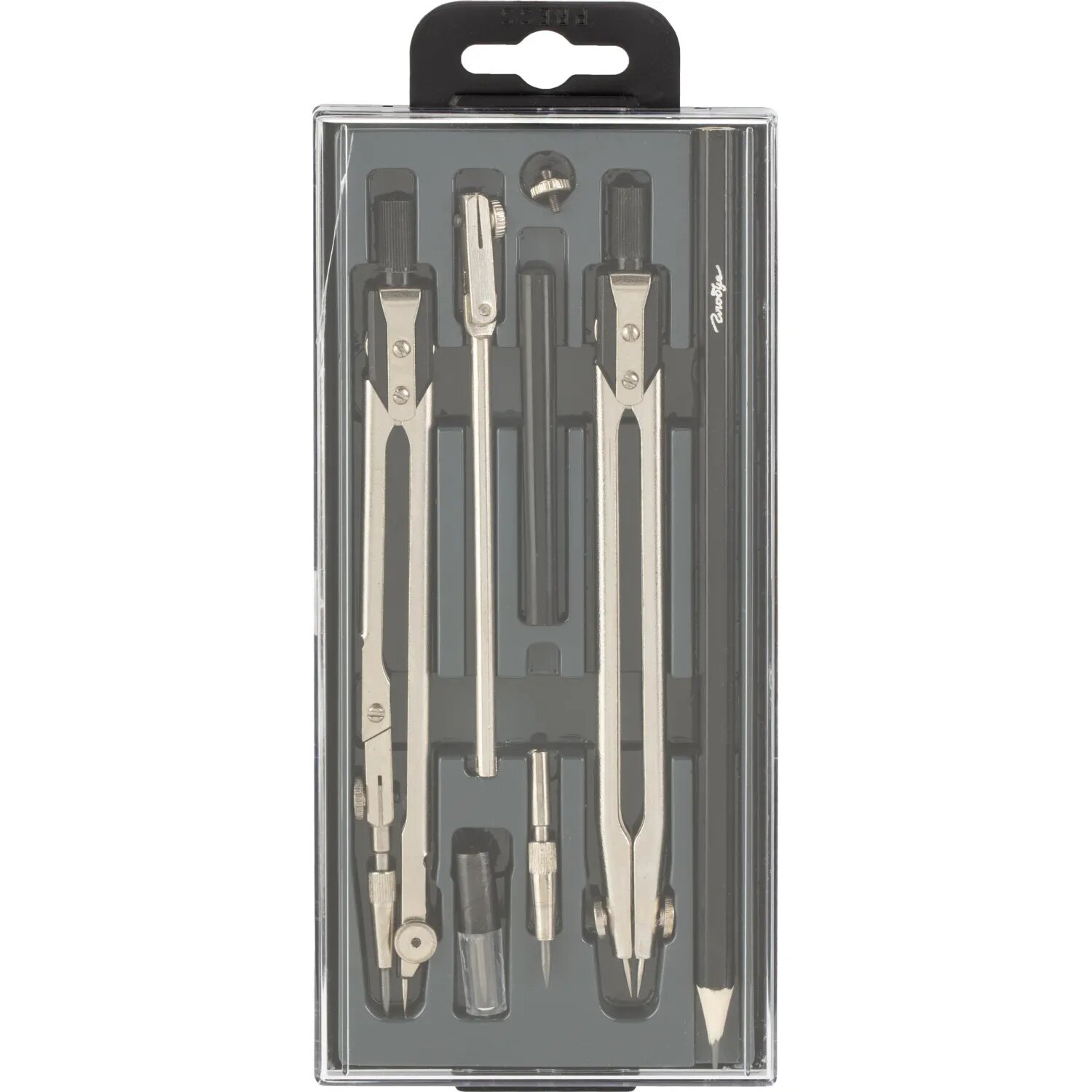 Готовальня Глобус НЧ8-70-60 'Technica', 8 предметов, металл, в пласт. пенале