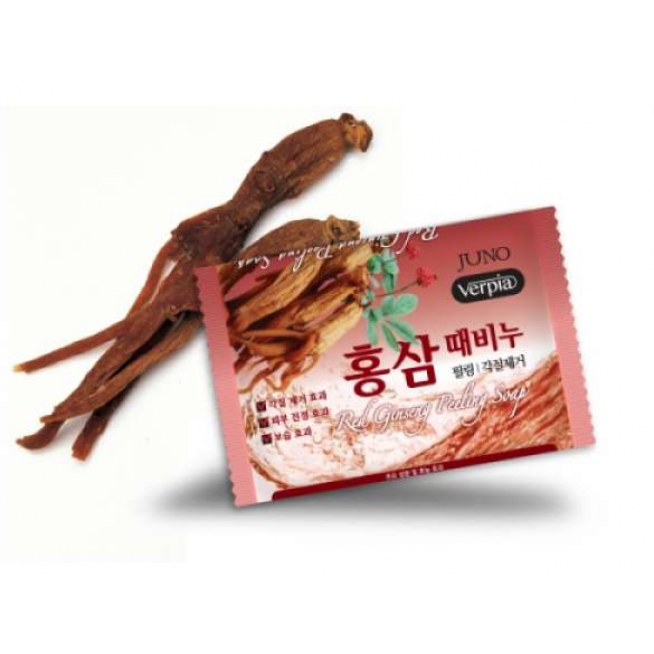 Мыло-пилинг для лица И тела VERPIA С экстрактом корня женшеня 150Г снаб