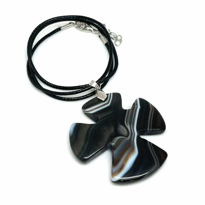 Колье, агат