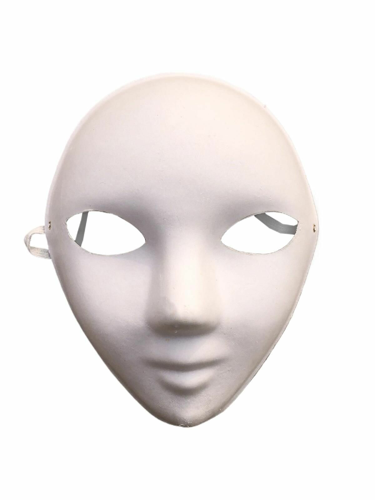 Белая маска из бумаги для костюмов своими руками для раскрашивания, - Хуа Дан