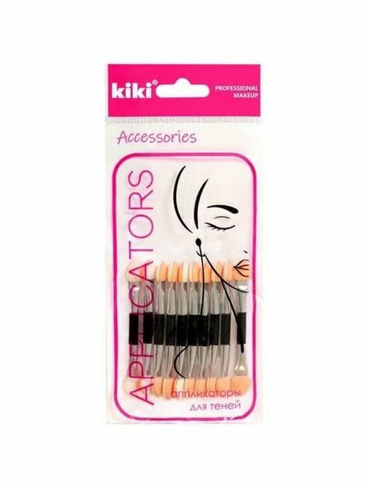 KIKI Аппликаторы для теней Applicators App-10 двусторонние, 9 г