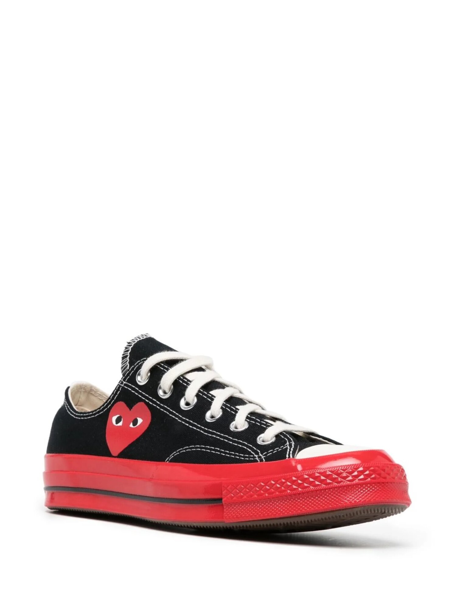 Кроссовки Comme des Garcons PLAY x Comme des Garcons PLAY Chuck 70, размер 10 US, черный — фото 1