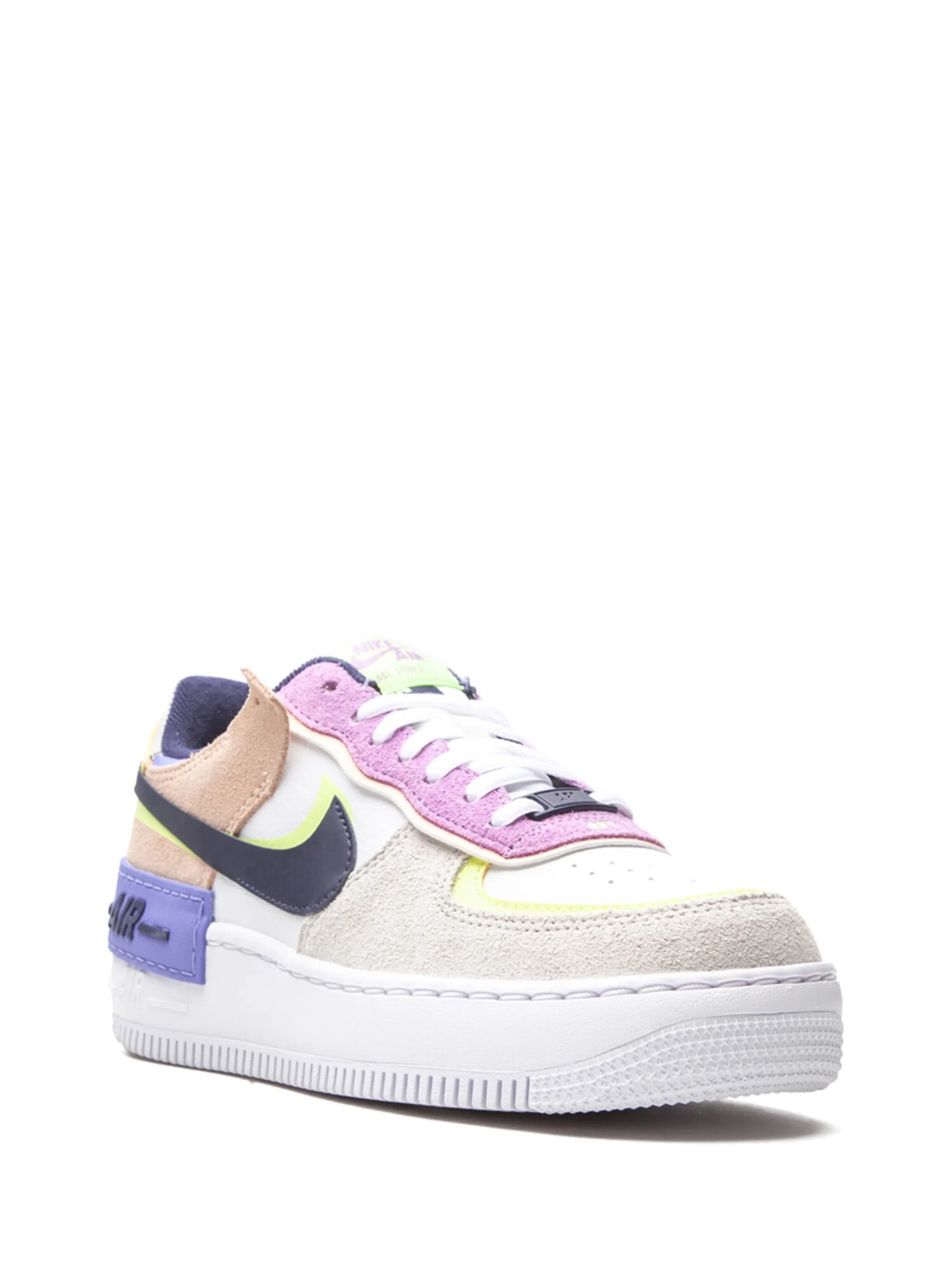 Кроссовки NIKE AF1 Shadow, размер 11.5 US, серебристый — фото 1