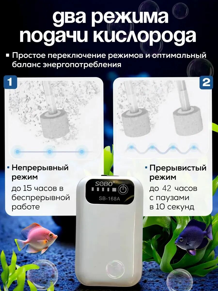 Компрессор для аквариума — фото 1