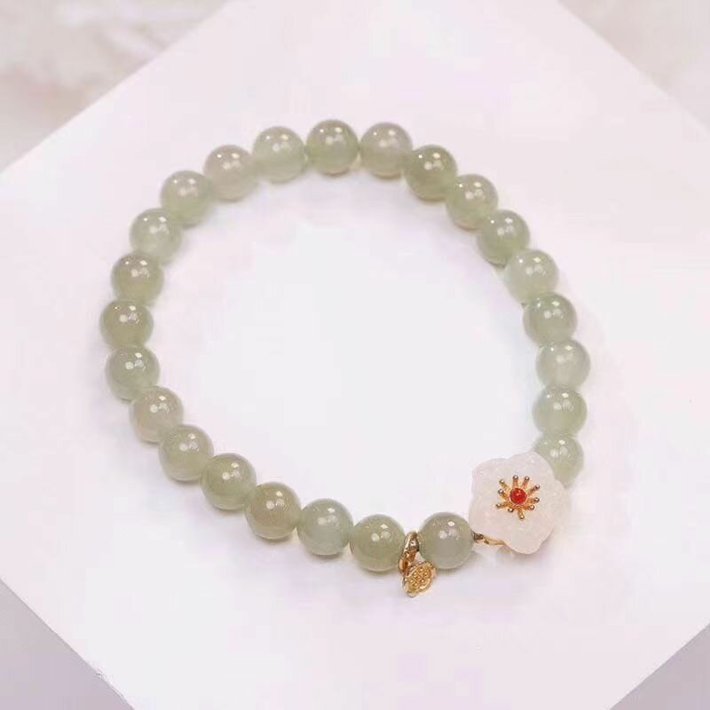 Браслет для гадания, YM Mall из аквамарина с минимализмом Привлечение спокойствия