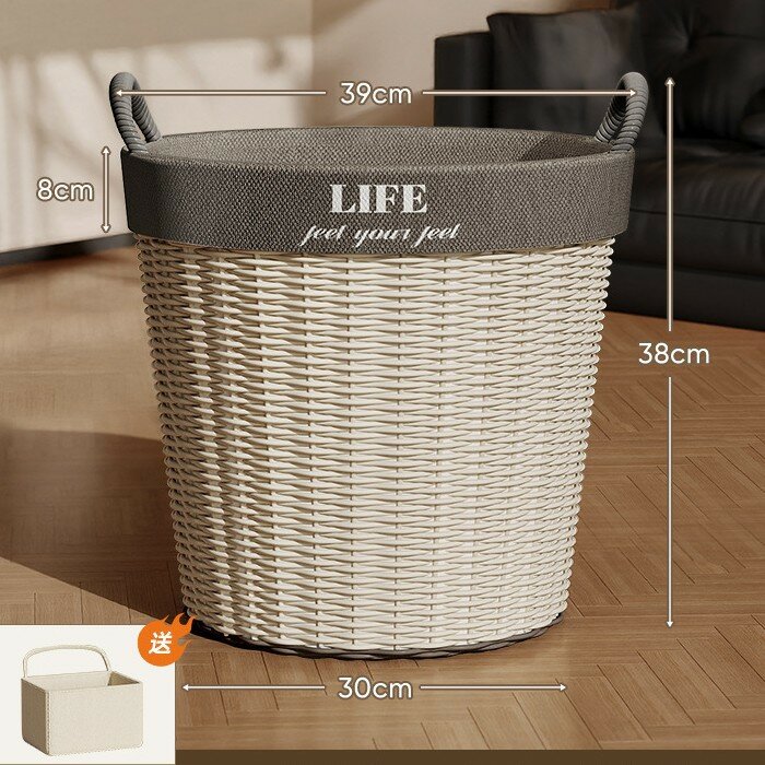 Новая большая корзина для грязного белья с широким отверстием для хранения одежды, большая вместимость для домашнего ванной комнаты
