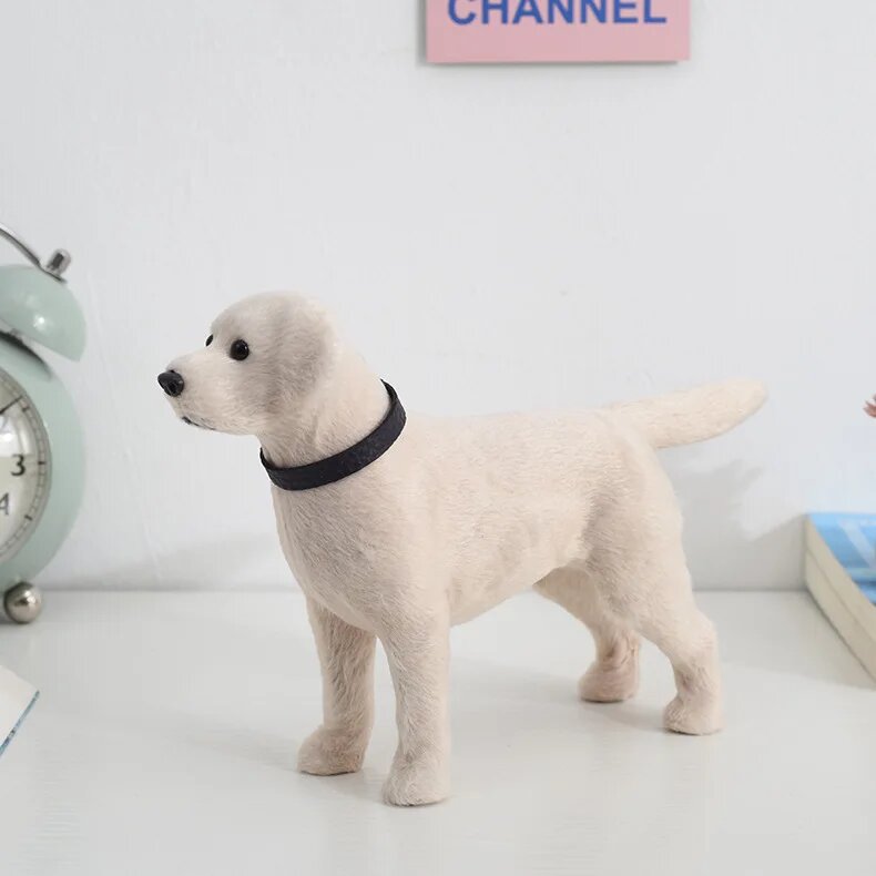 Плюшевый щенок Лабрадор Sevrwell Белый, белый