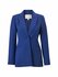 Куртка CAROLINA HERRERA Single-breasted lapel jacket, размер 0, blue