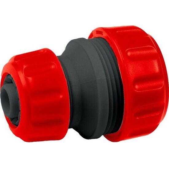 Муфта Grinda 8-426345_z01 переходная из ударопрочной пластмассы, шланг-шланг, 1/2"-3/4"