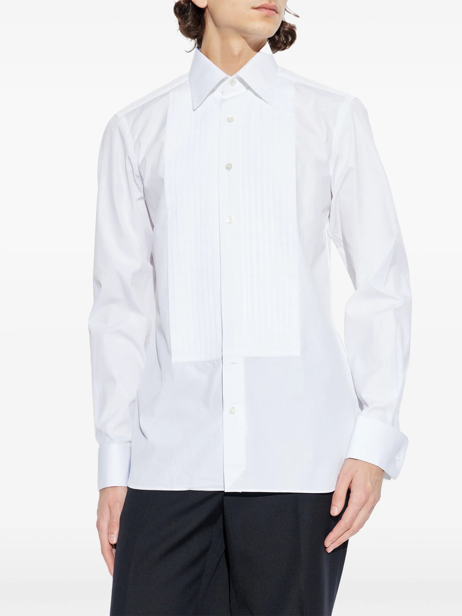 Рубашка Tom Ford, размер 50 EU, white — фото 1