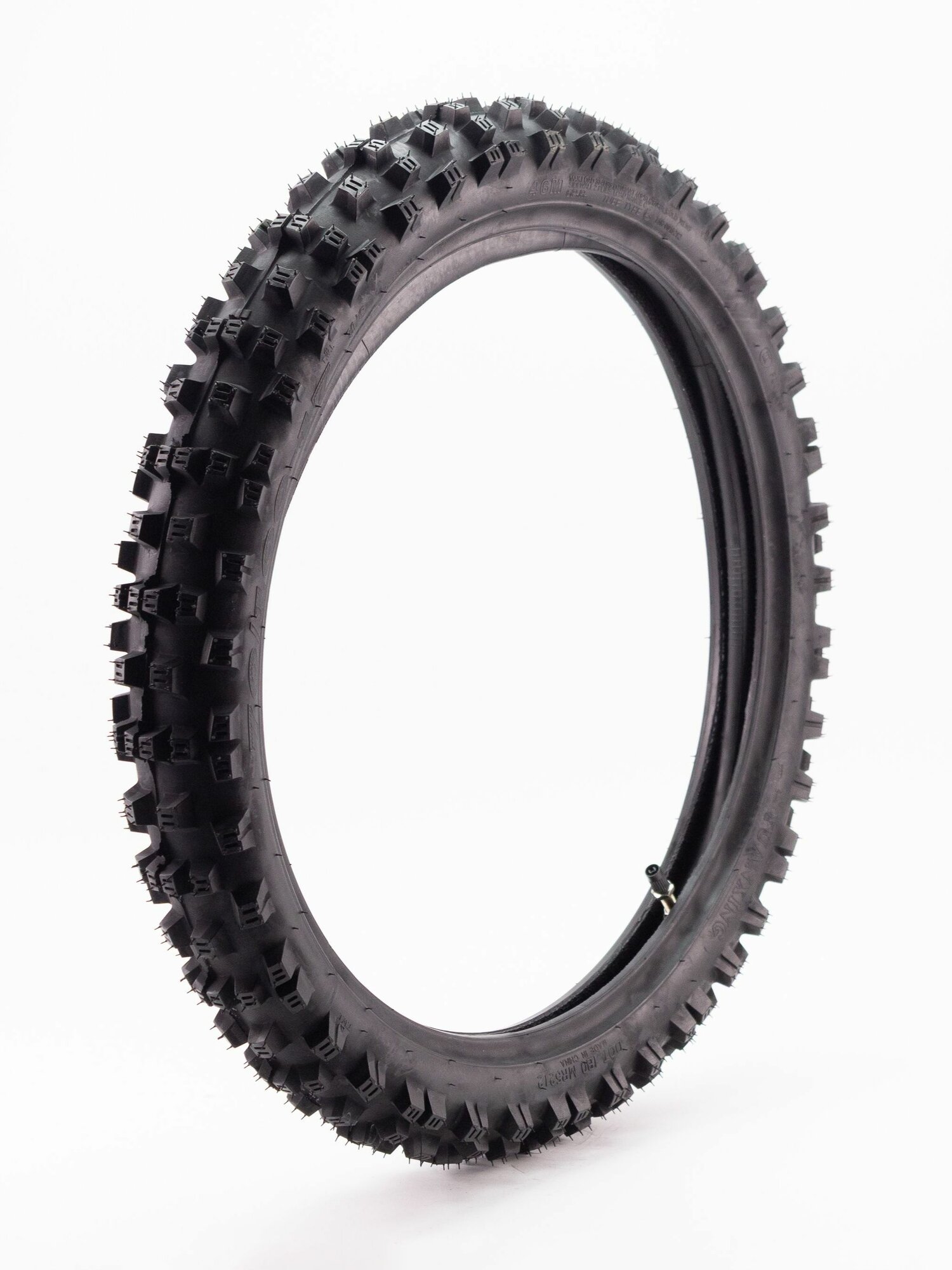 Покрышка мото с камерой 17" 70/100-17 Yuanxing P-394-01 Front, внедорожная для питбайка