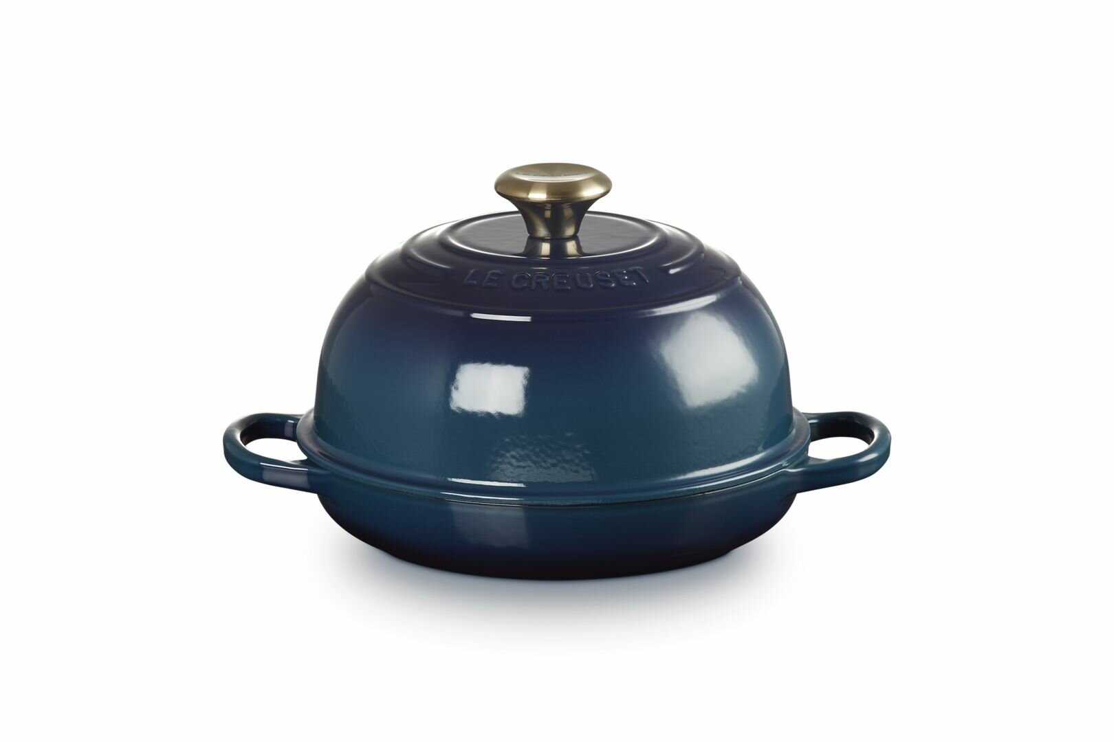 Le Creuset Форма для выпечки хлеба Cast Iron Bread Oven, 24 см (1,6 л) - цвет Agave (светло-синий / Agave)