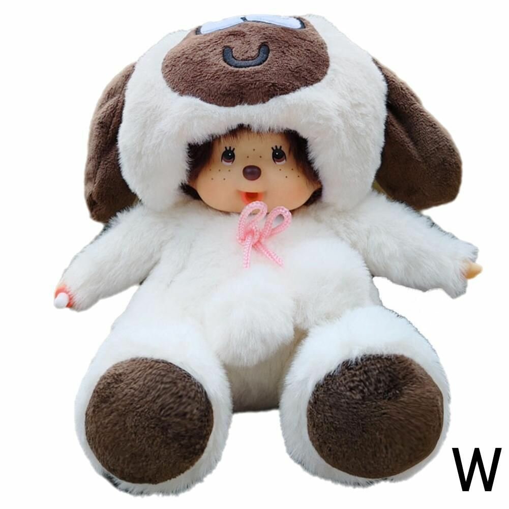 Monchhichi Monkiki Плюшевая кукла Красная Шапочка Игрушка в подарок 20 см
