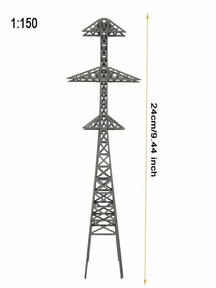Модель опоры ЛЭП 1:150