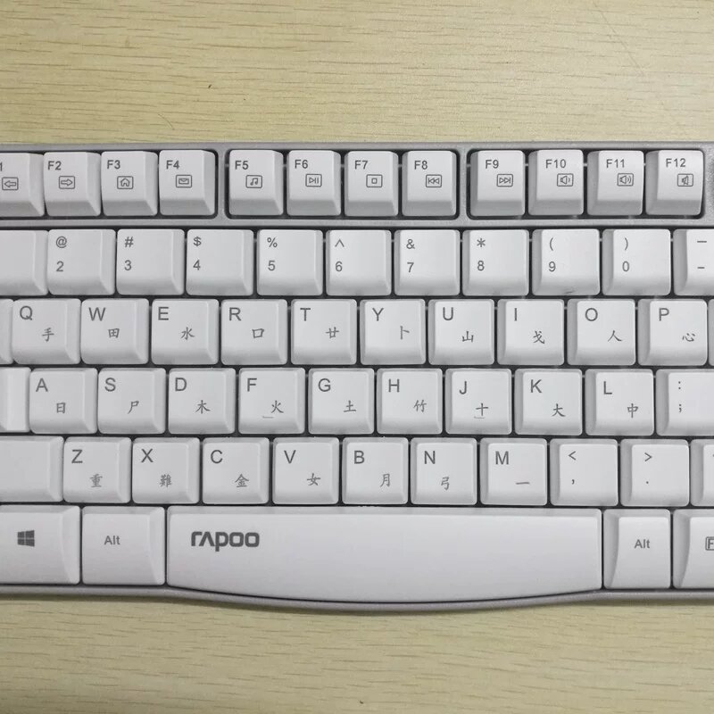 Беспроводной комплект клавиатуры и мыши Hong Kong Cangjie Taiwan Leipu Office с быстрой вводкой по фонетическому