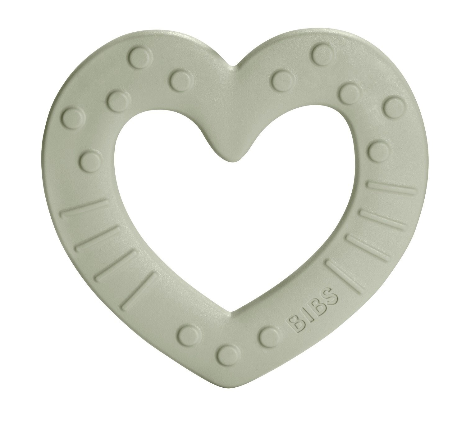 Прорезыватель грызунок детский для зубов BIBS Baby Bitie Heart Sage