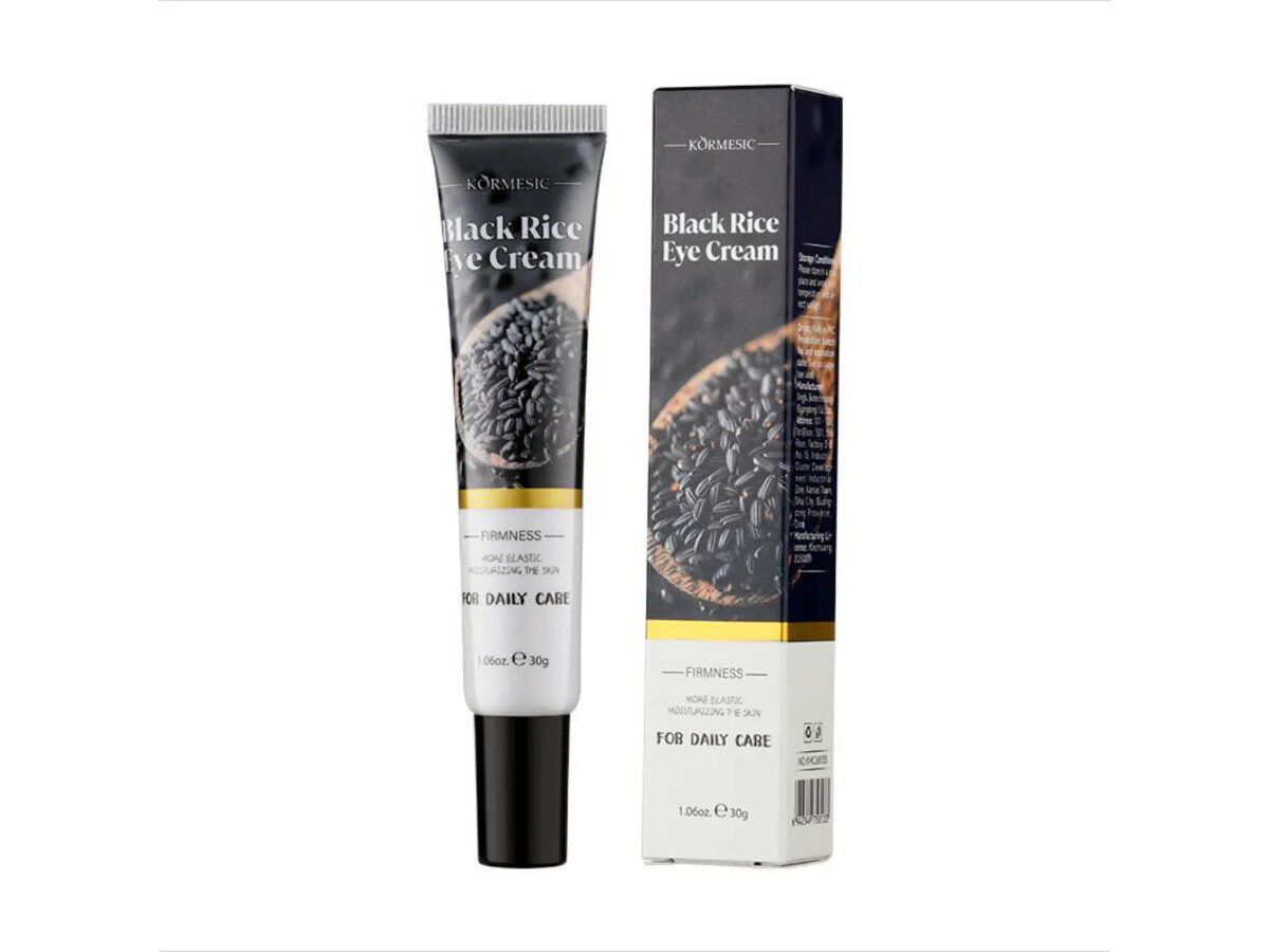 Крем для век KORMESIC с экстрактом черного риса и ниацинамидом, 30 грамм