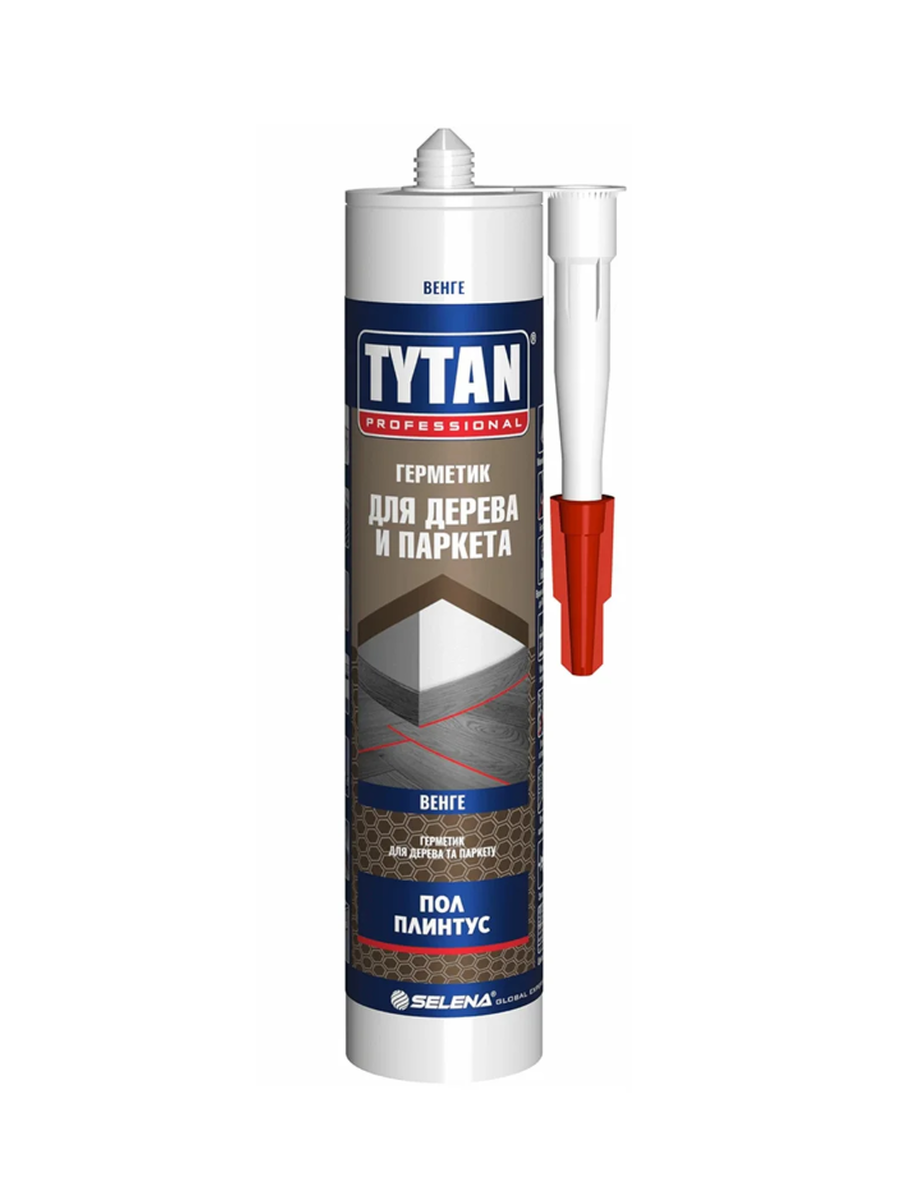 Герметик акриловый для дерева и паркета Tytan Professional 50745, 280 мл, венге