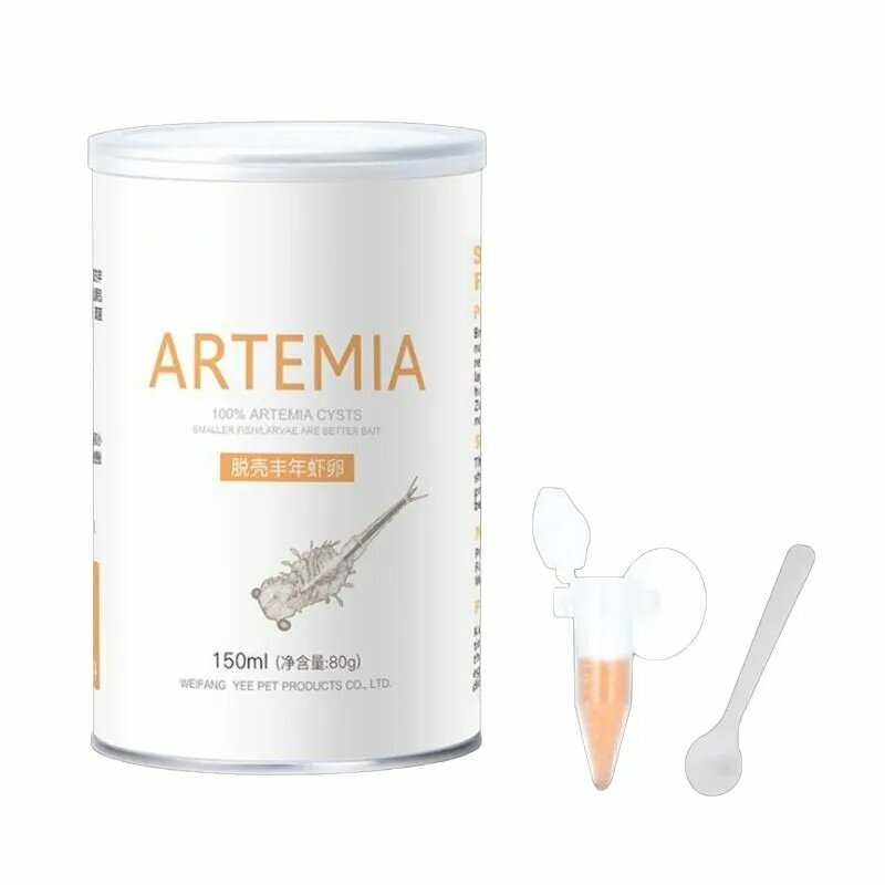 Артемия для аквариумных рыб .80 г,