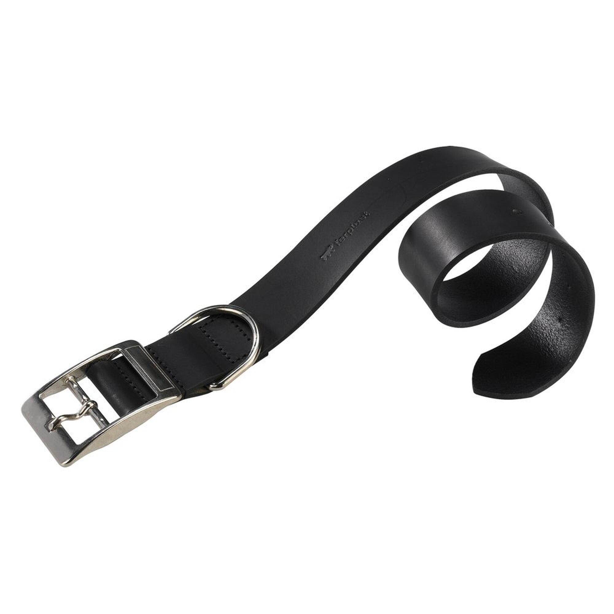 Ошейник для собак Ferplast NATURAL C25/53, кожаный, цвет чёрный