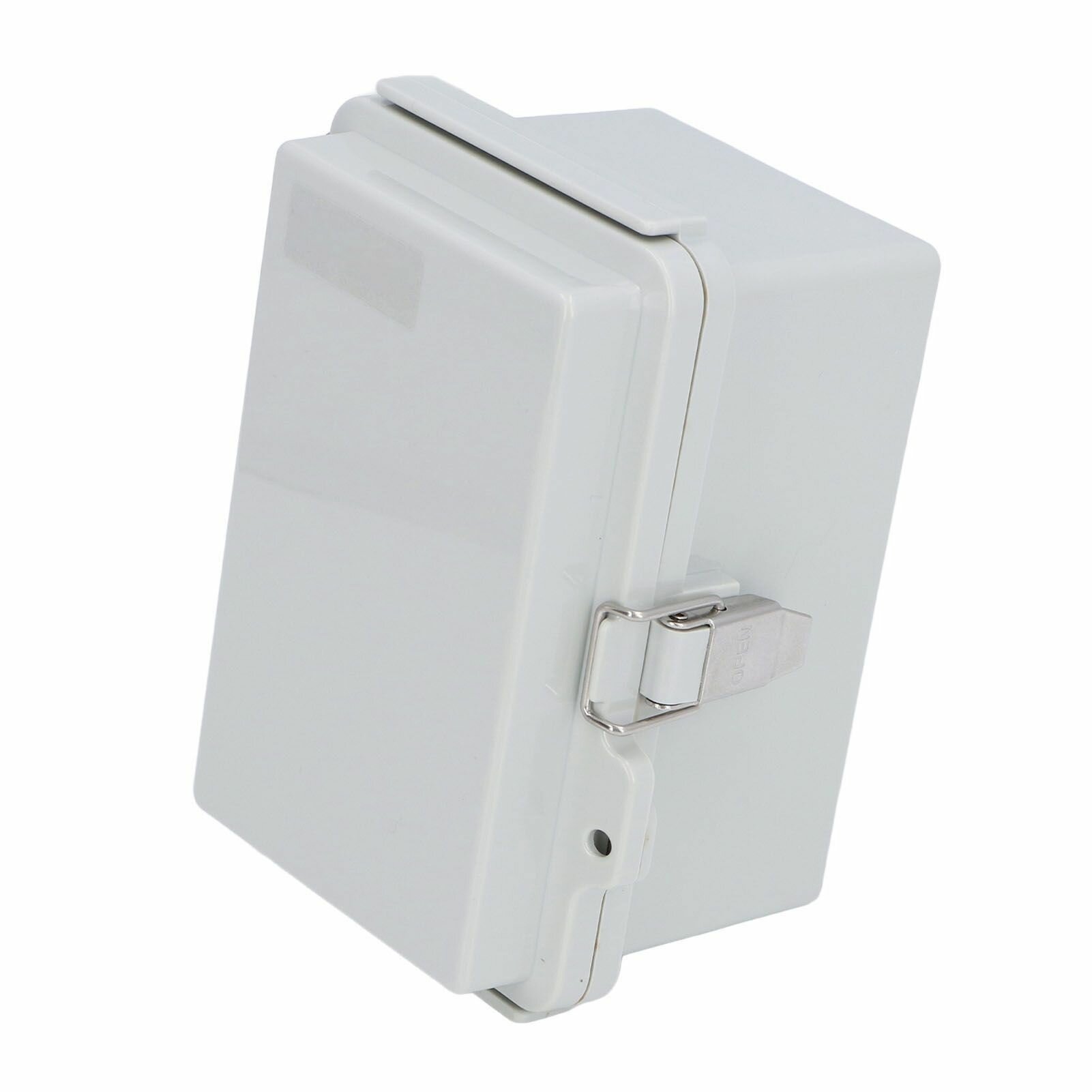 Уличная электрическая коробка IP67 водонепроницаемая ABS пластиковая коробка для проекта с шарниром из нержавеющей стали для Wi-Fi-электроники 3,9 X 5,9 X 3,5 дюйма