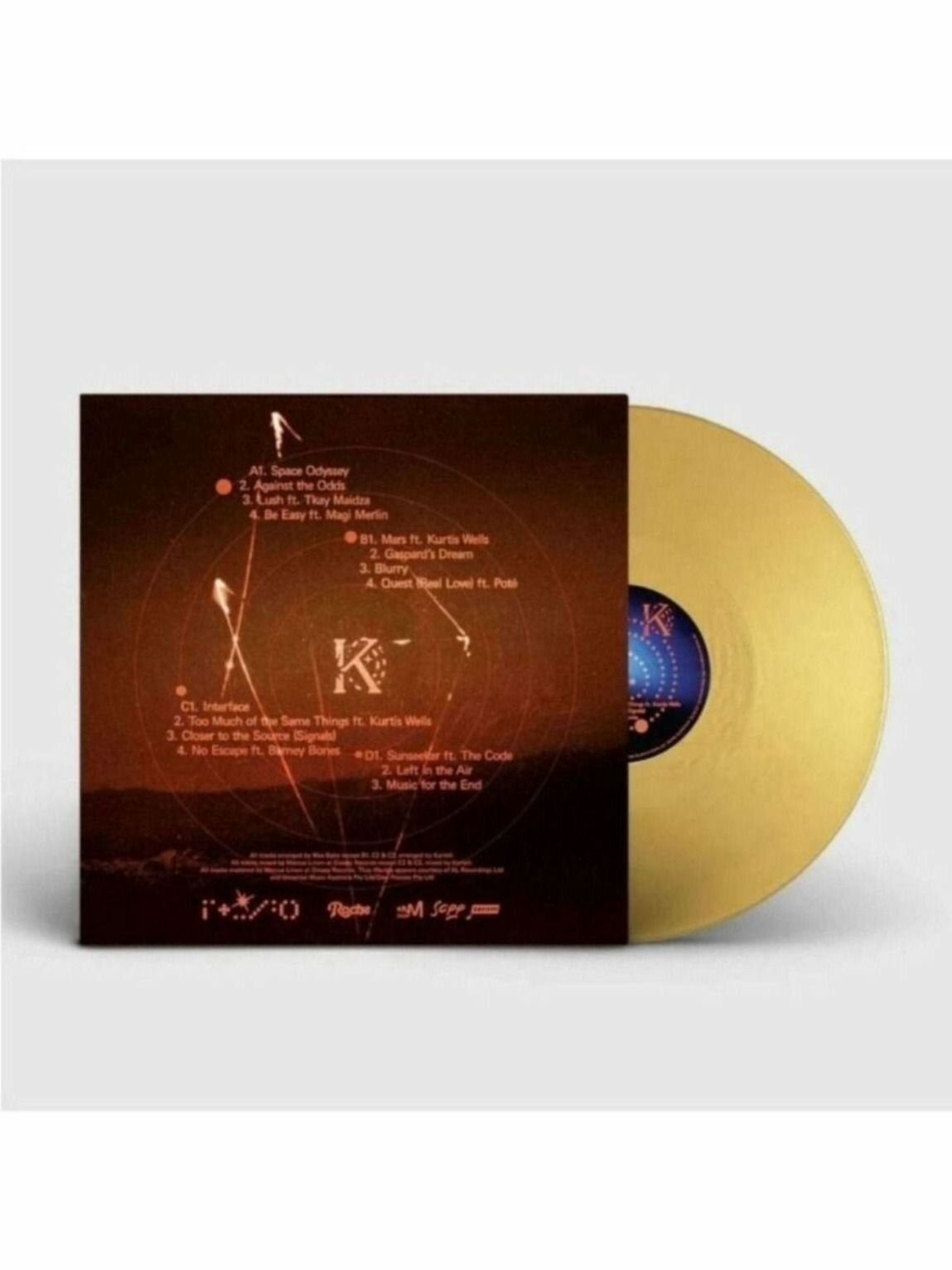 Виниловая пластинка Kartell - Everything Is Here 2 x Vinyl, LP, 45 RPM, Limited Edition, Gold, Ori*inal.
