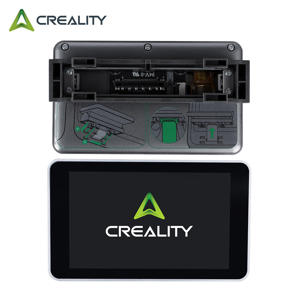 Комплект сенсорного экрана CREALITY K2 Pro/K2/Sermoon M300 (дисплей 110×66×45_Touch_480×800), аксессуары для 3D-принтера