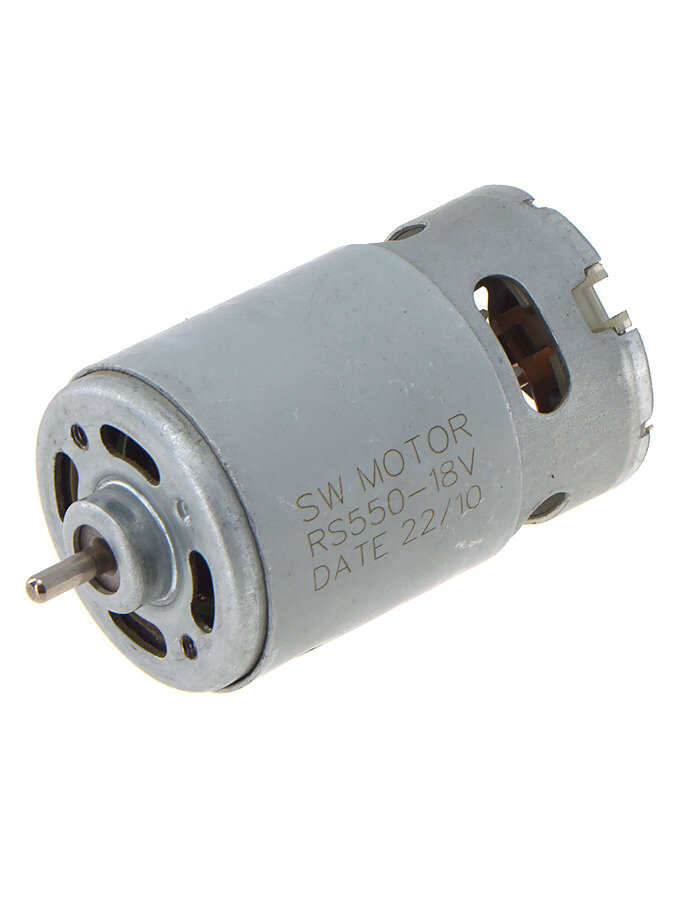 Двигатель RS550-18V для шуруповерта ИНТЕРСКОЛ ДА-18ЭР Li-ion (s/n 436.***)