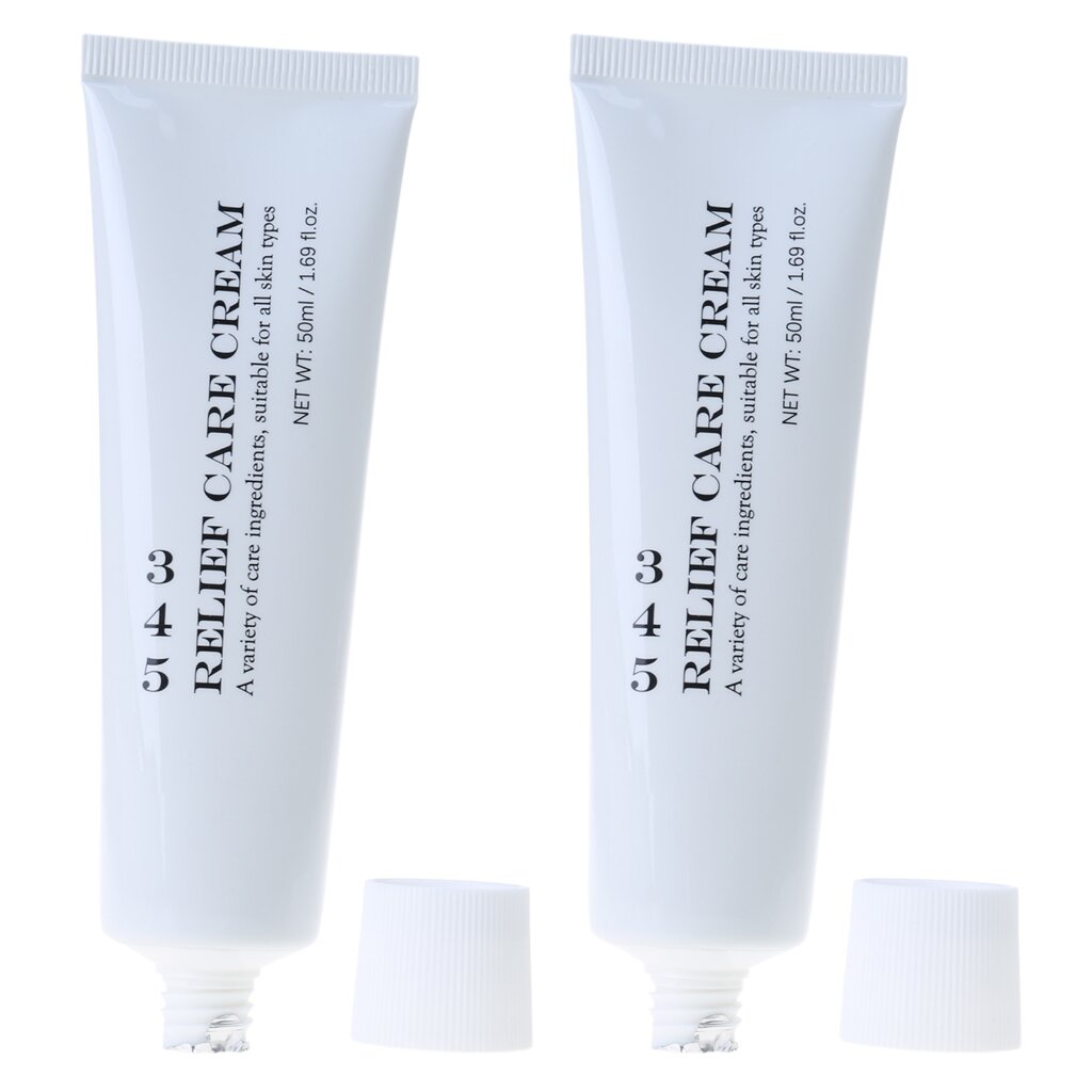 2 Шт 345 Рельефный Крем Глубоко Увлажняющий Крем Для Лица Интенсивно Увлажняющий Восстанавливающий Крем для Ухода за кожей