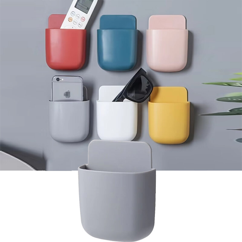 Настенный Держатель - Органайзер Для Телефона , Смартфона , Пульта , Зарядного Устройства На Стену