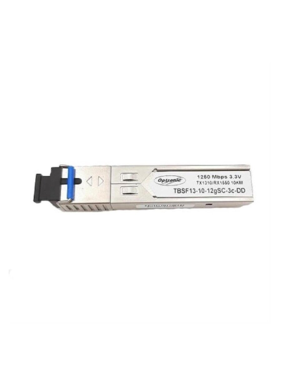 Optronic TBSF13-10-12gSC-3c-DD Модуль SFP WDM трансивер, 1.25Гбит/с, 1310/1550нм, 10км, DDM