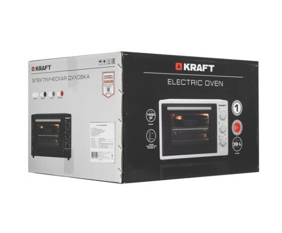 Электрическая печь KRAFT KN-MO 3900 FW белый