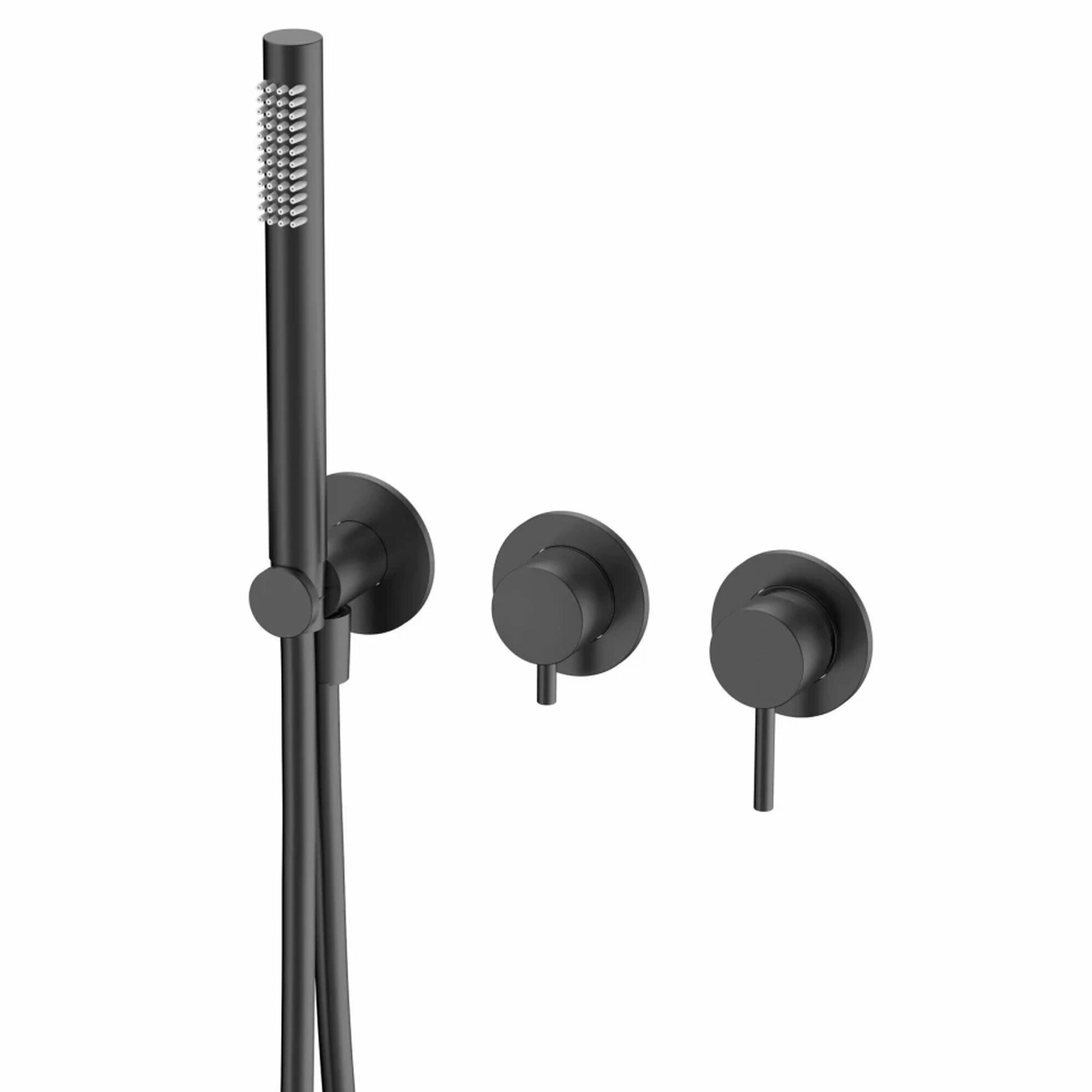 Смеситель AQUAme "Siena" AQM8805MB, встраиваемый, длина излива 225 мм