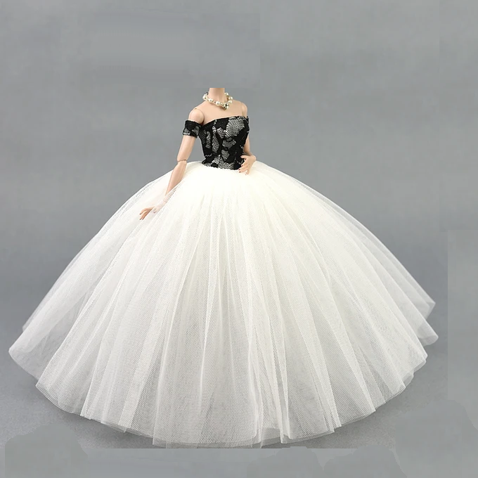 Платье с фатой для куклы 29 см