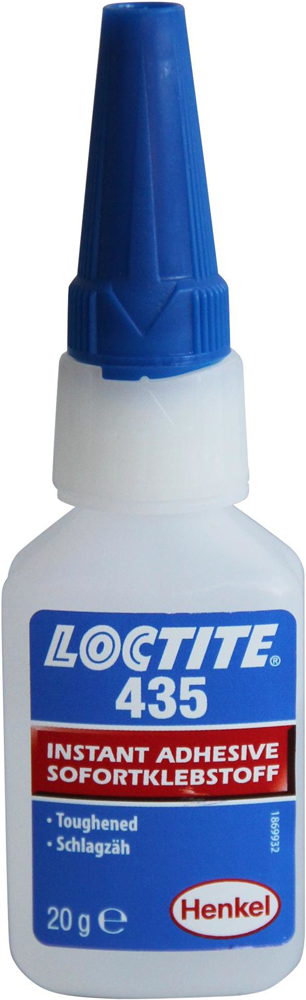 Loctite 435 20 мл Клей повышенной прочности для пористых поверхностей, химо-водостойкий