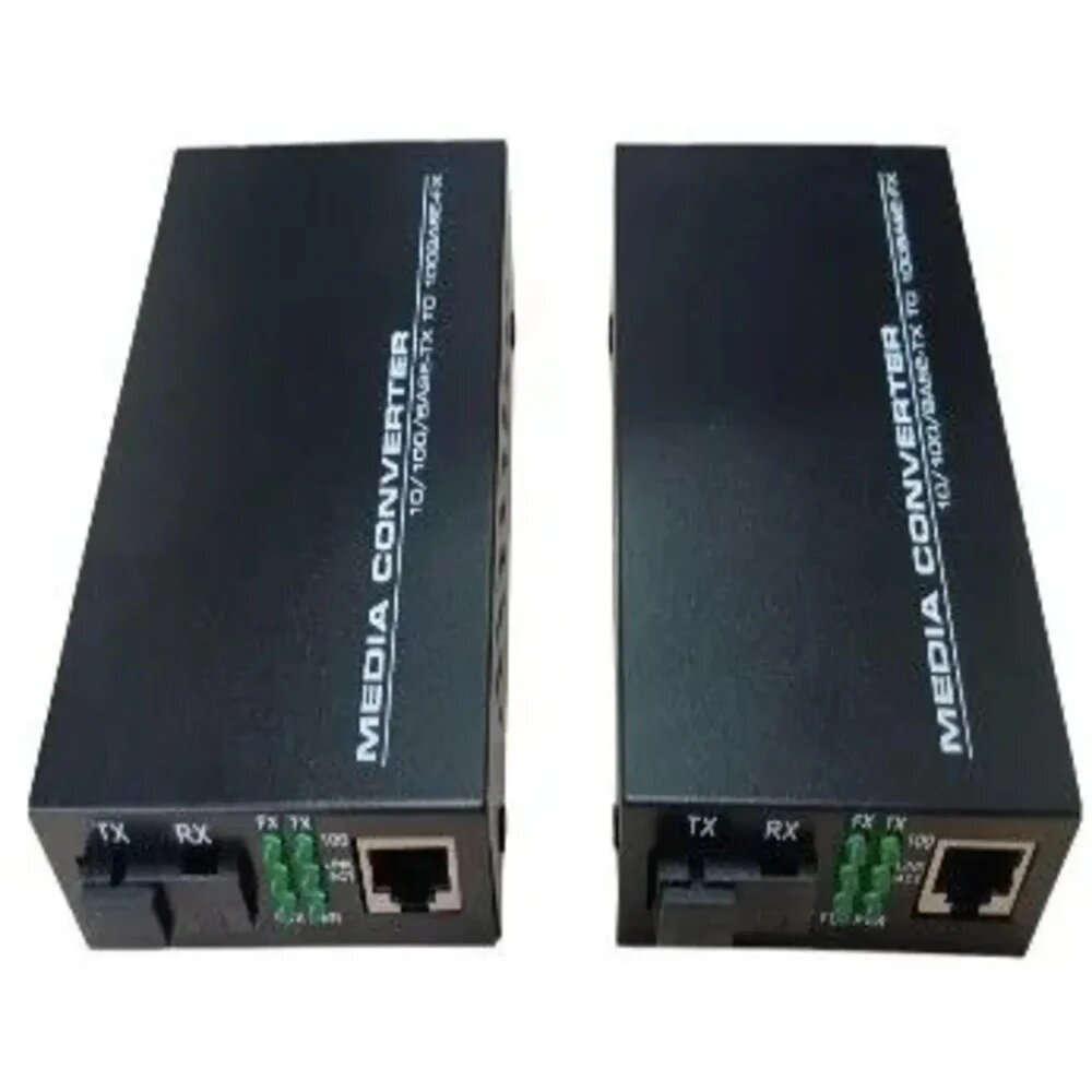 Комплект медиаконвертеров XBIT 1M WDM 1310нм/1550нм 20км 2 шт MC-WDM-100M-20-31/55K2