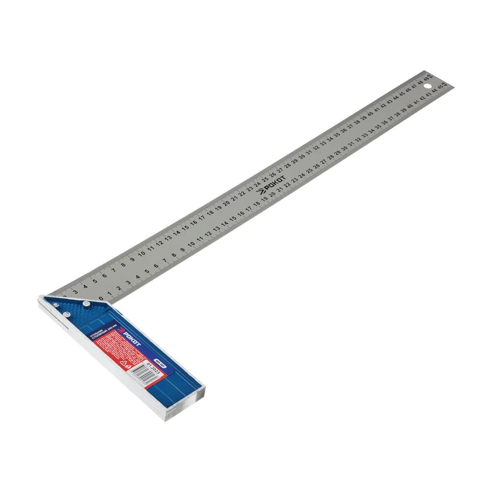 Угольник столярный рокот 500мм, арт.1 665-227