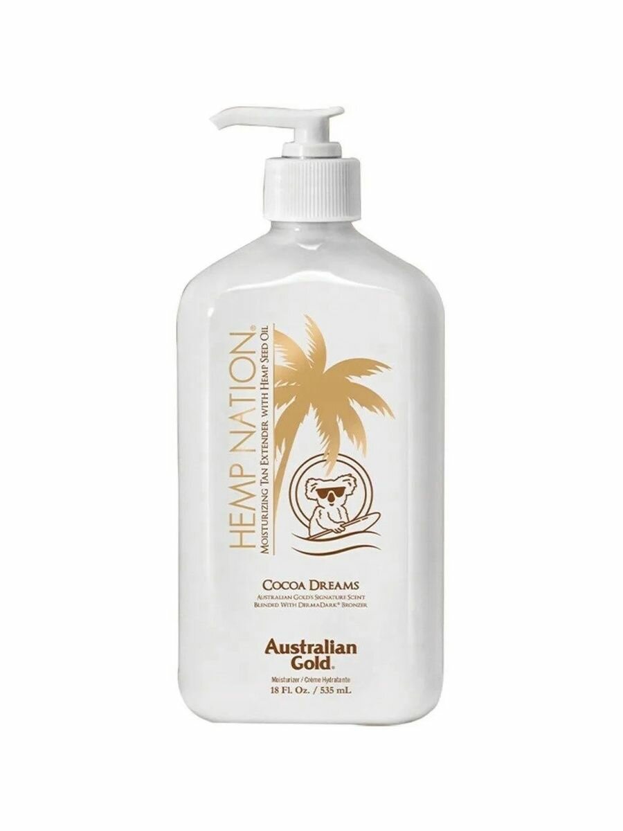 Australian Gold Питательный лосьон для тела Cocoa Dreams, серия Hemp Nation 535 мл