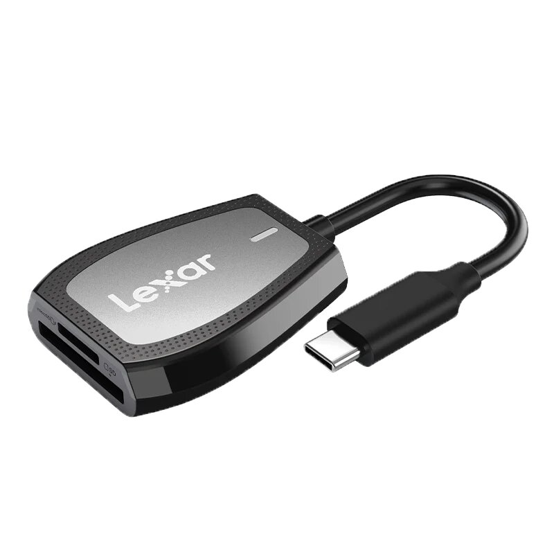 Lexar USB 3.2 Card Reader Type C to SD Micro SD TF Адаптер Аксессуары OTG Card Reader Smart Memory SD Card Reader для портативных ПК