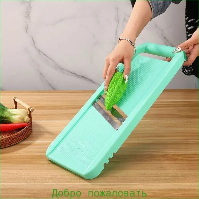 Шинковка (терка) для капусты ручная, 46 см / Терка для овощей, нож для капусты шинковка