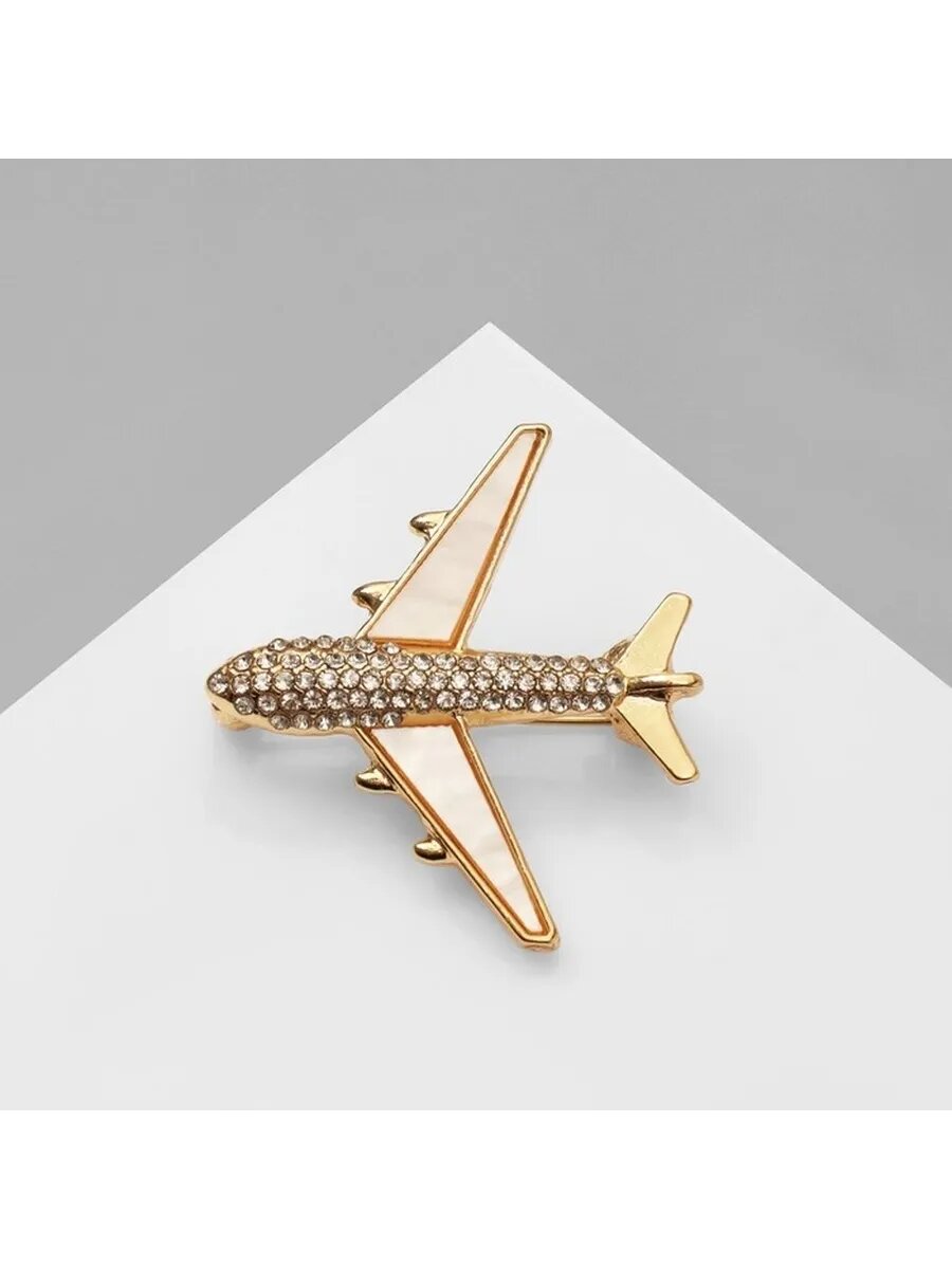 Брошь, стразы