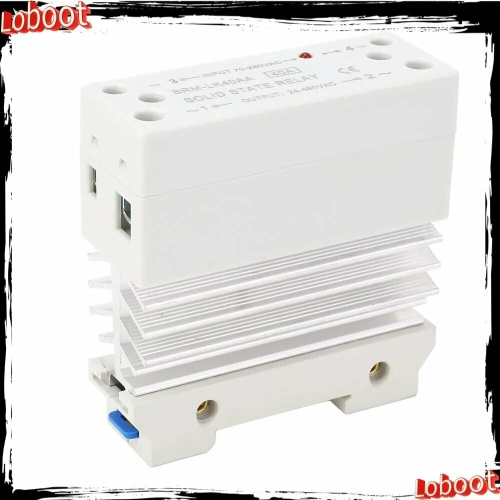 Твердотельное реле на DIN-рейке