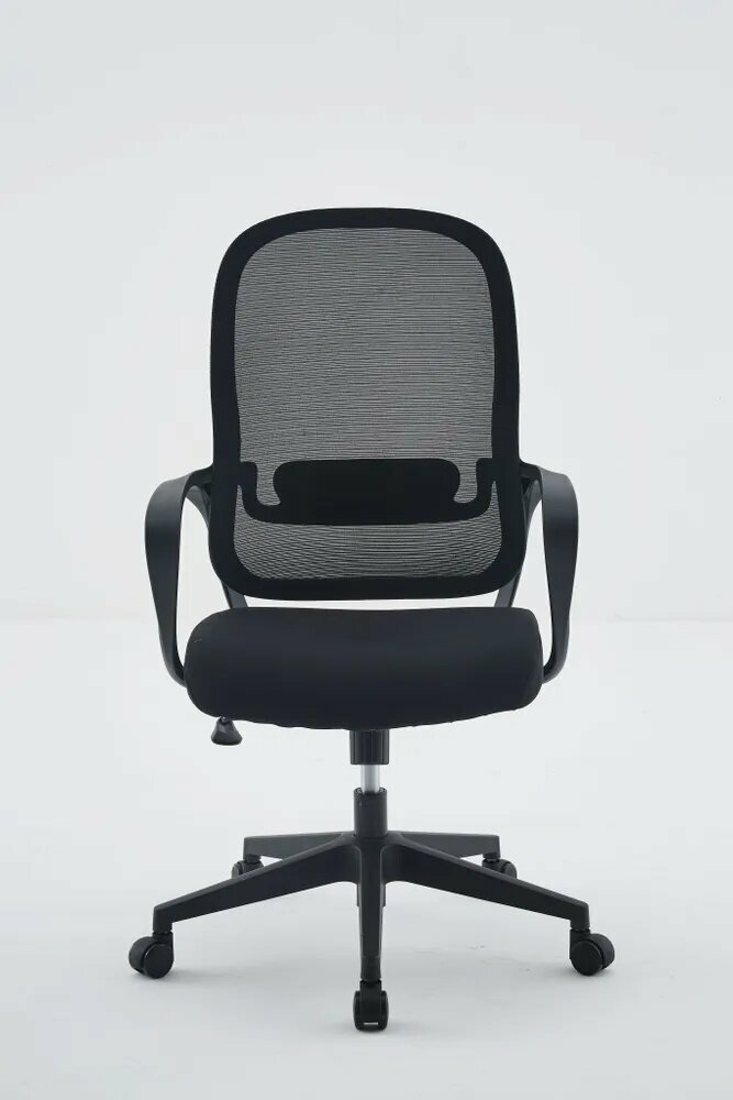 Smart bird Детское компьютерное кресло, Компьютерное школьное кресло на колесиках Office Staff для работы за компьютером ПК. Взрослый крутящийся офисный стул для школьника, руководителя с ортопедической спинкой、черный