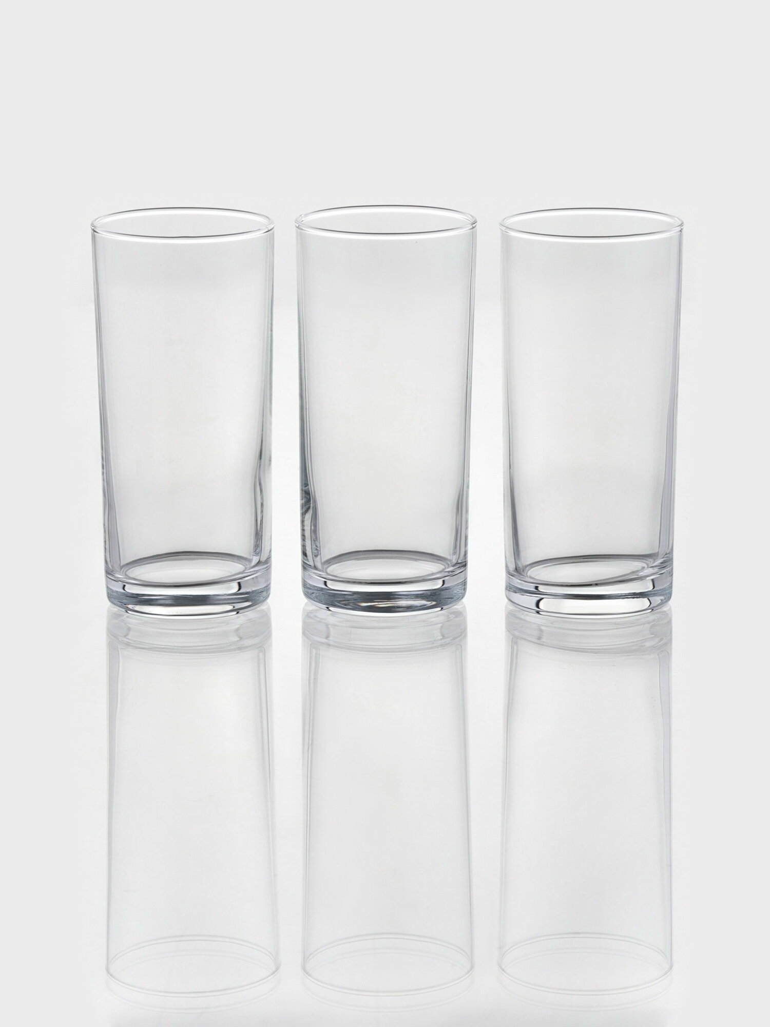 Стаканы Istanbul, 290 мл, набор 3 шт, стекло, прозрачные, цвет: прозрачный
